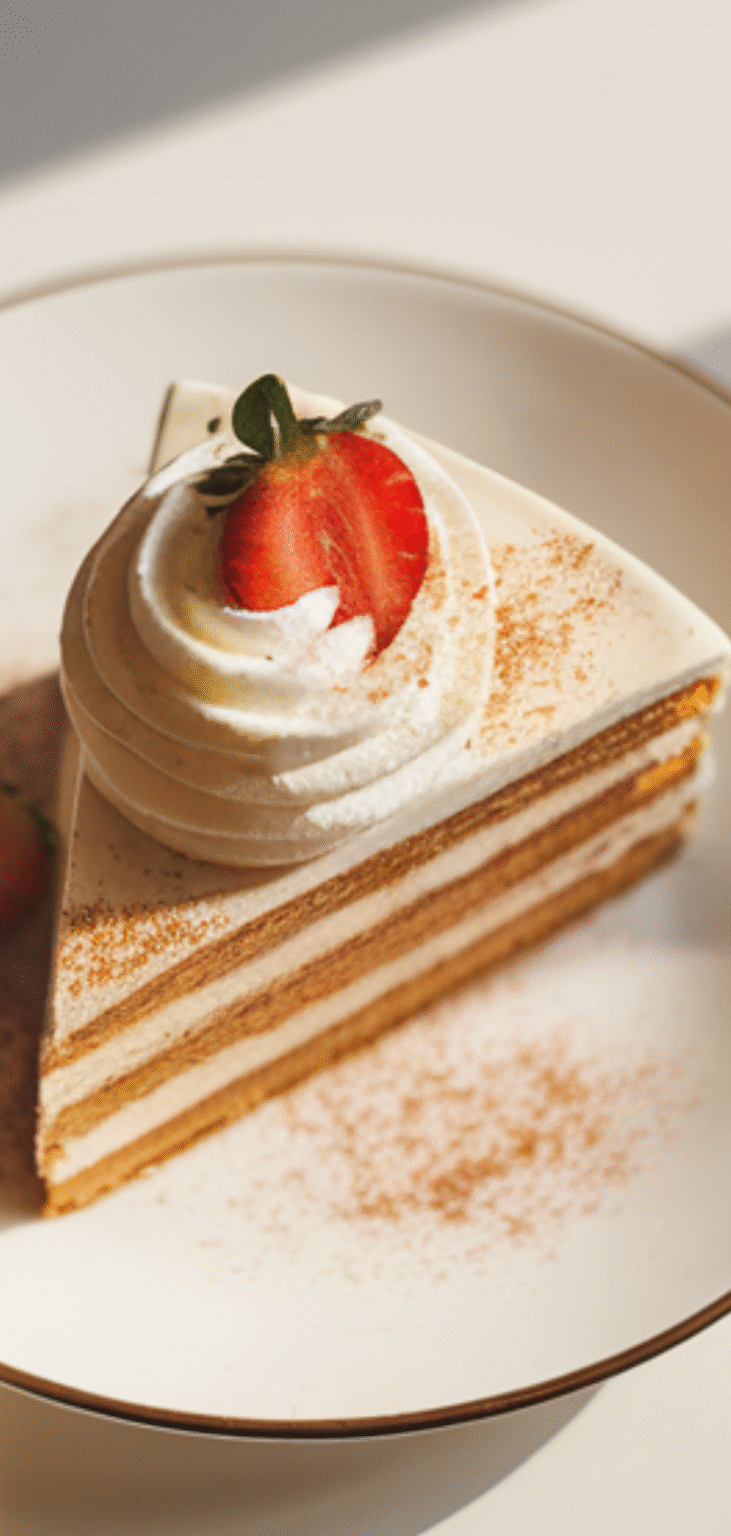 Tres Leches Cake - Natasha Plate
